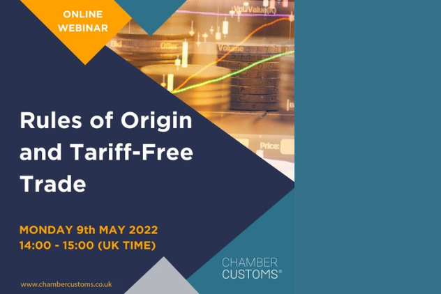 Rules of Origin and Tariff-Free Trade Webinar - Norfolk Chamber of Commerce