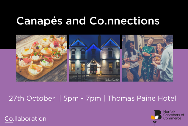 Canapés and Co.nnections - Norfolk Chamber of Commerce